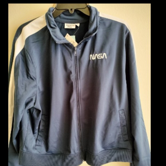 Mighty Fine | Tops | Nasa Track Jacket Mighty Fine | Poshmark